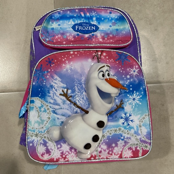 Disney | Bags | Disney Frozen Olaf Backpack | Poshmark